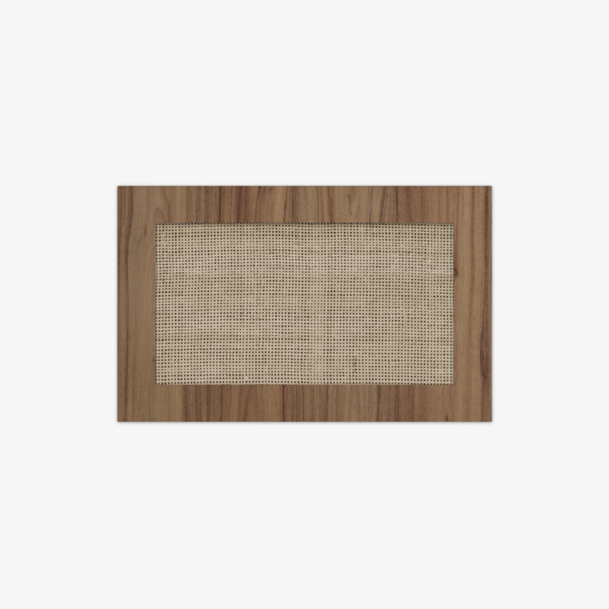 CANE & WALNUT RADIO WEAVE DOOR FOR BESTA – Fronteriors