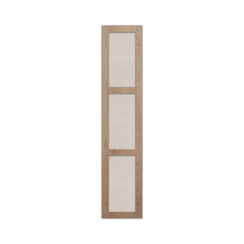 LINEN TEXTILE & OAK DOOR FOR PAX – Fronteriors