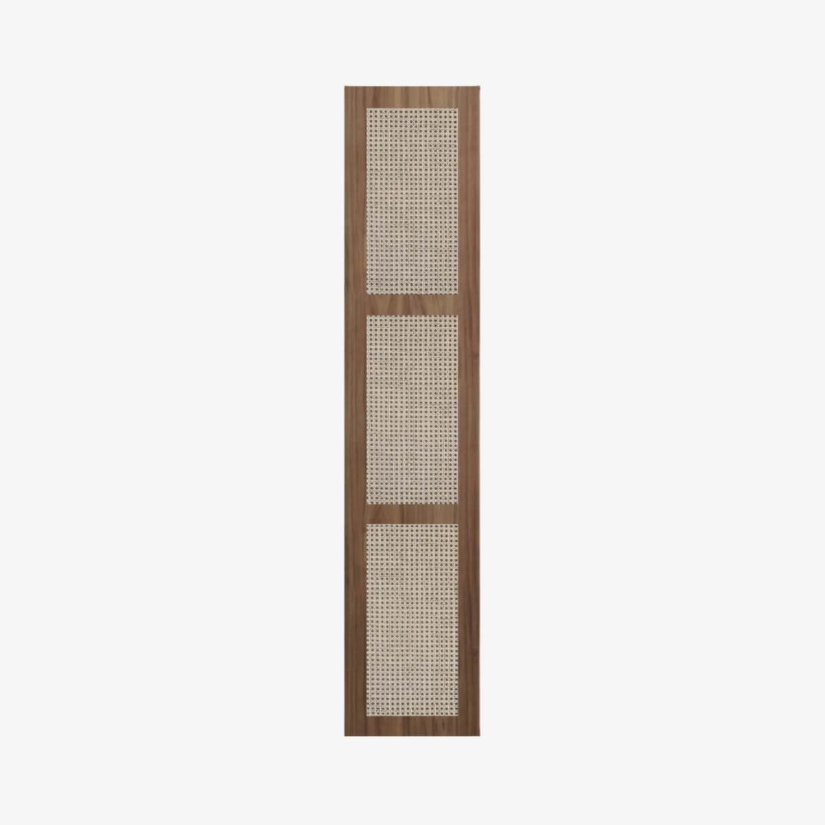 CANE & WALNUT OPEN WEAVE DOOR FOR PAX – Fronteriors